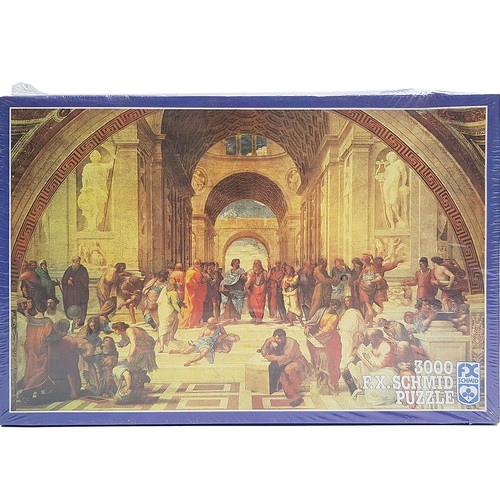 Raphael The School Of Athens 3000 Piece Jigsaw Puzzle Schmid Vatican ...