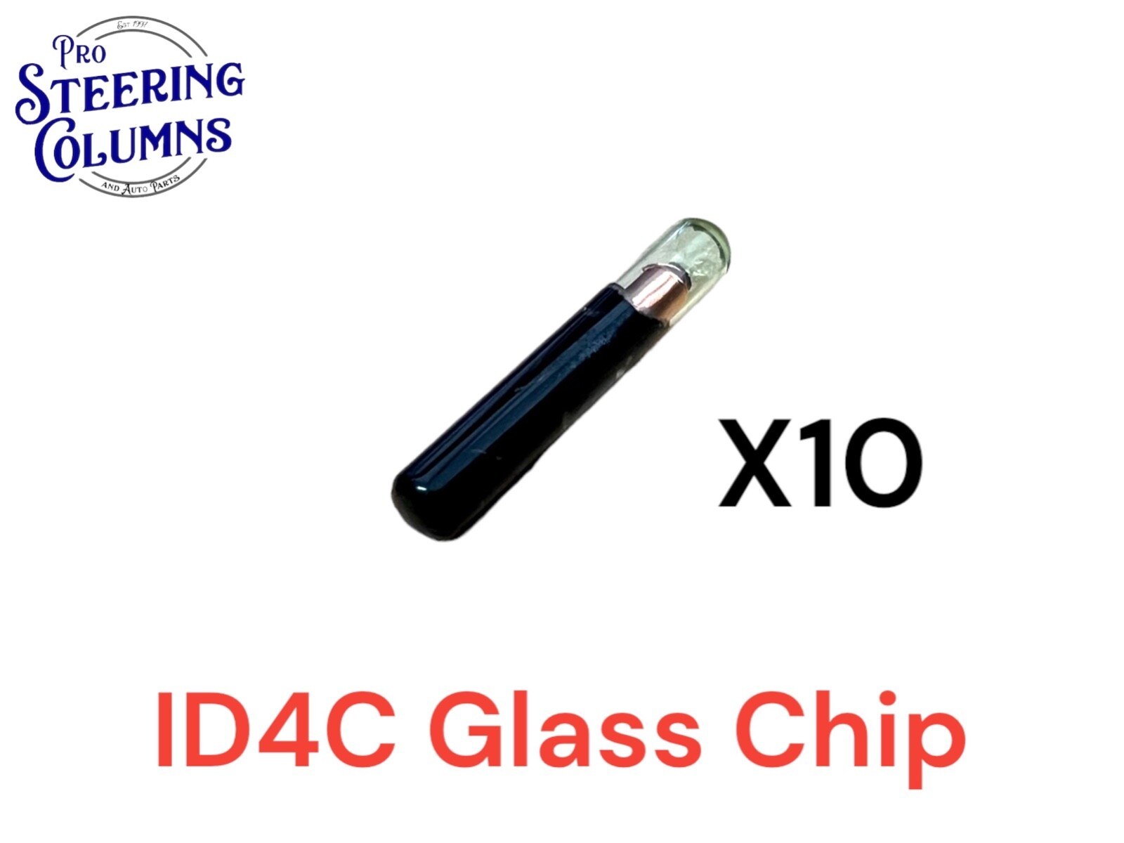 ID4C GLASS TRANSPONDER CHIP FOR FORD TOYOTA MAZDA SET OF 10 | eBay