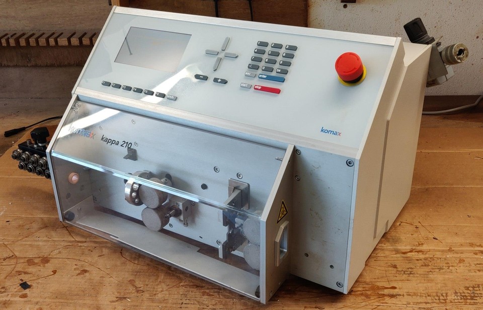 Komax Kappa 210 Automatic Wire / Cable Cut and Strip Machine | eBay