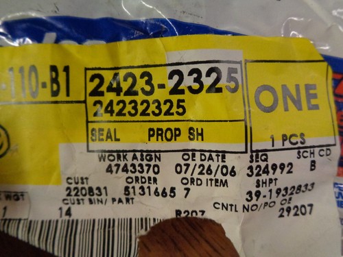 GM SEAL 24232325 ( DN5005 BIN DS26) | eBay