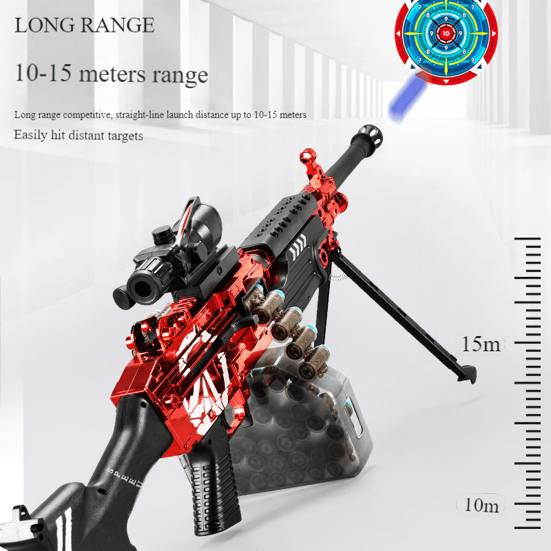 M249 Heavy Machine Gun Toy Manual/Automatic Function, Simulation Soft ...