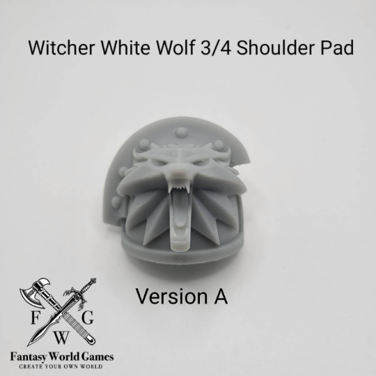 Witcher White Wolf McFarlane Toys 30K Compatible Battle Brother Bits ...