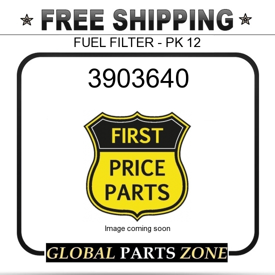 CUMMINS 3903640 - Fuel filter cross reference