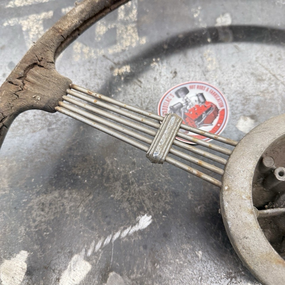 Vintage GM Splined 1930s Banjo Steering Wheel Part Hot Rat Rod Bomb ...