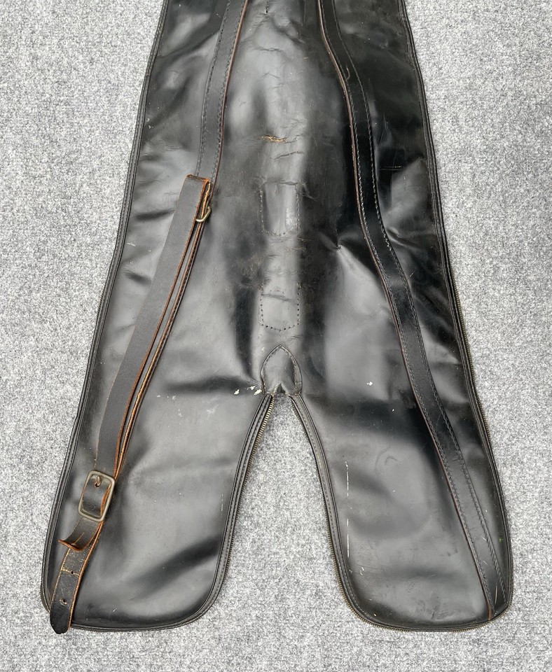 Vintage Bucheimer Black Leather Rifle Gun 44” Carry Case 5442 Frederick ...