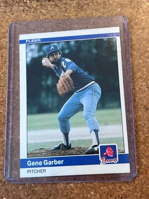 1984 Fleer Baseball # 179 Gene Garber | eBay