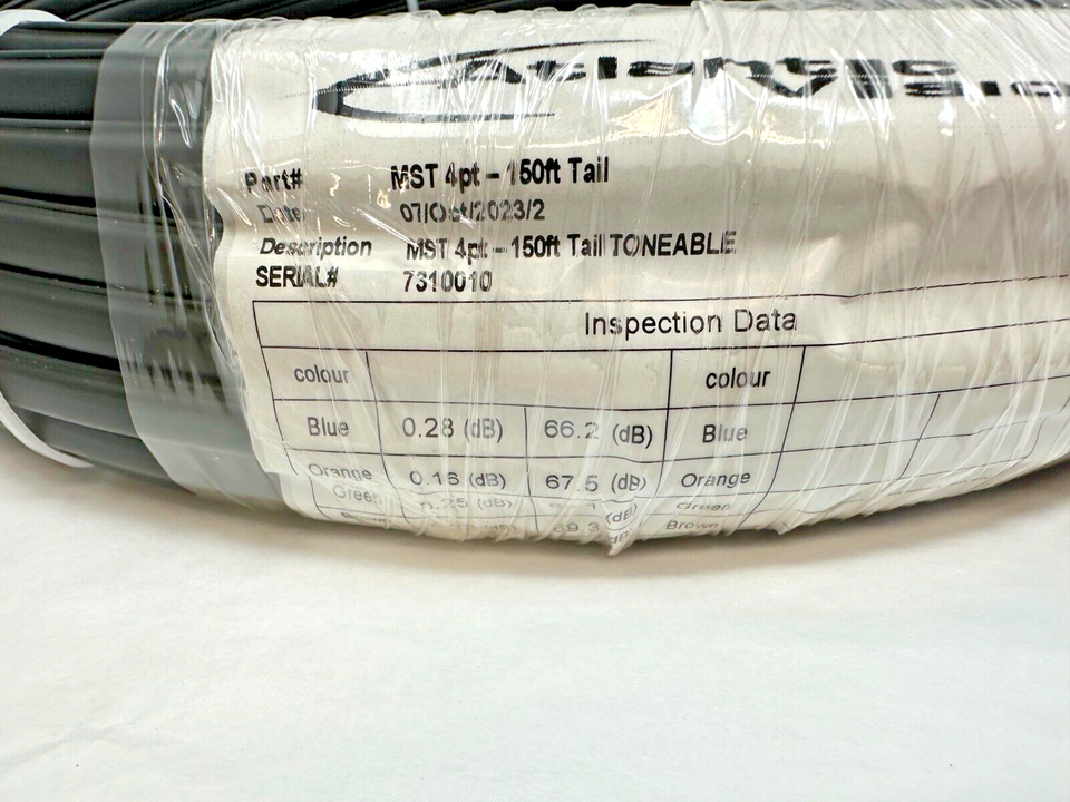 New Atlantic Vision Commscope 4 Port Cable Stub 150ft. Tail Toneable | eBay