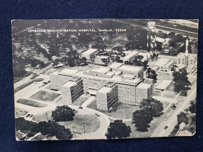 Veterans Administration Hospital Marlin Texas TX Postcard 1940s | eBay