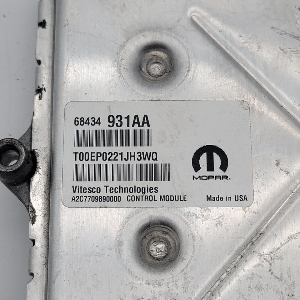 2020 2021 2022 Jeep Grand Cherokee 3.6L Engine Computer Module ...