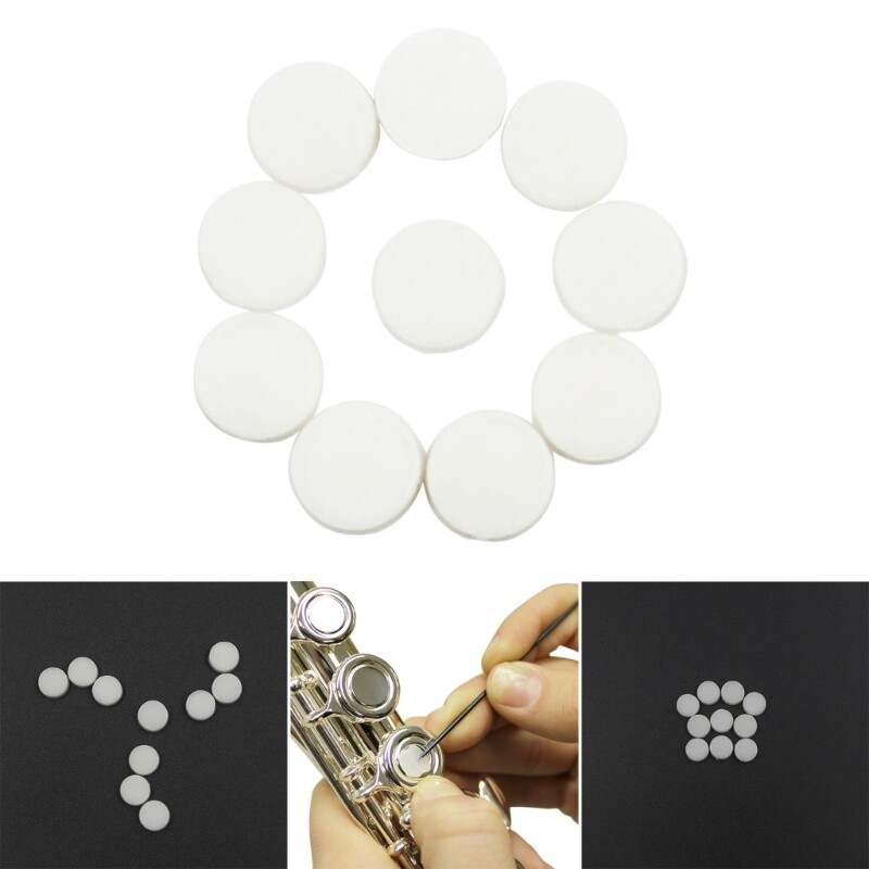 10Pcs Soft Rubber Open Hole Flutes Key Plugs Open Hole Plug Covers ...
