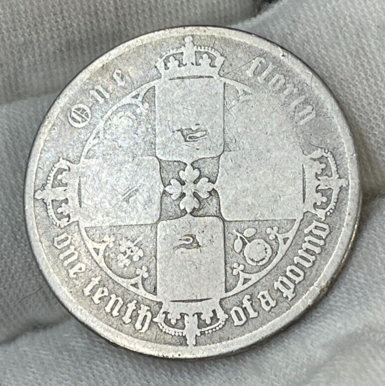 Early Great Britain One Florin Silver Coin Low Grade #2 | eBay