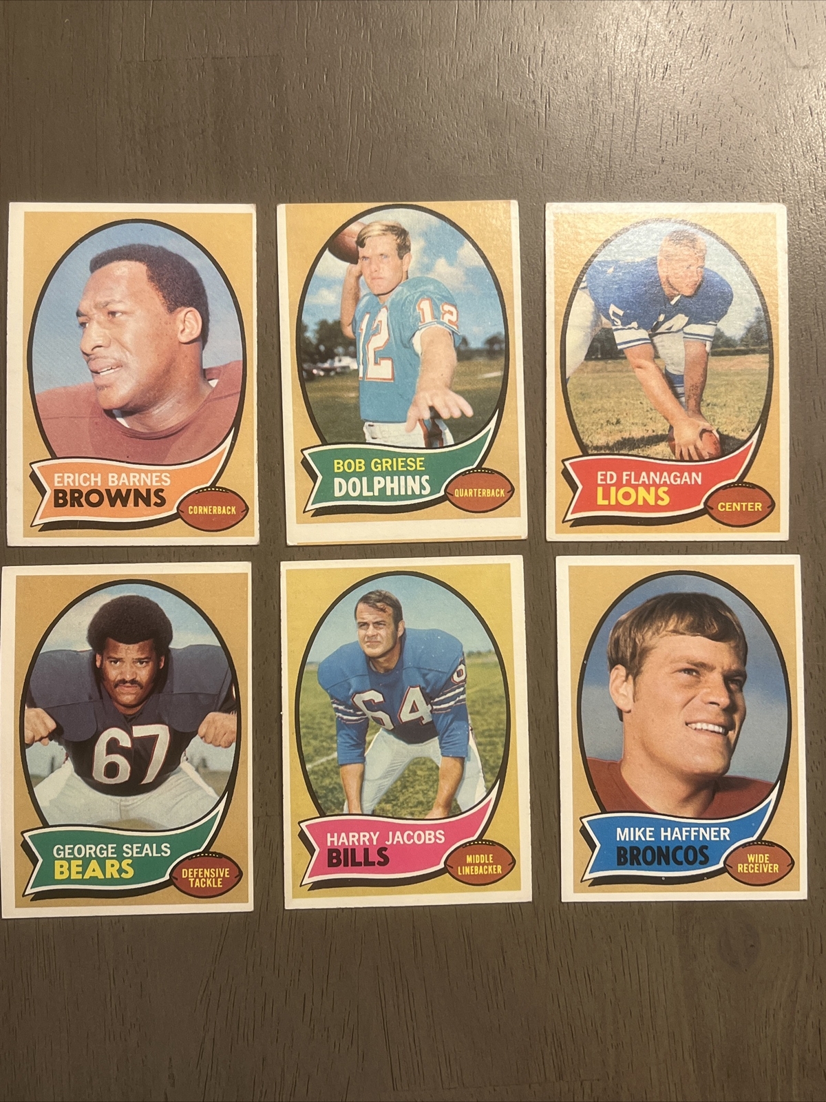 1970 TOPPS FOOTBALL COMPLETE YOUR SET #1-265 FREE SHIPPING | eBay