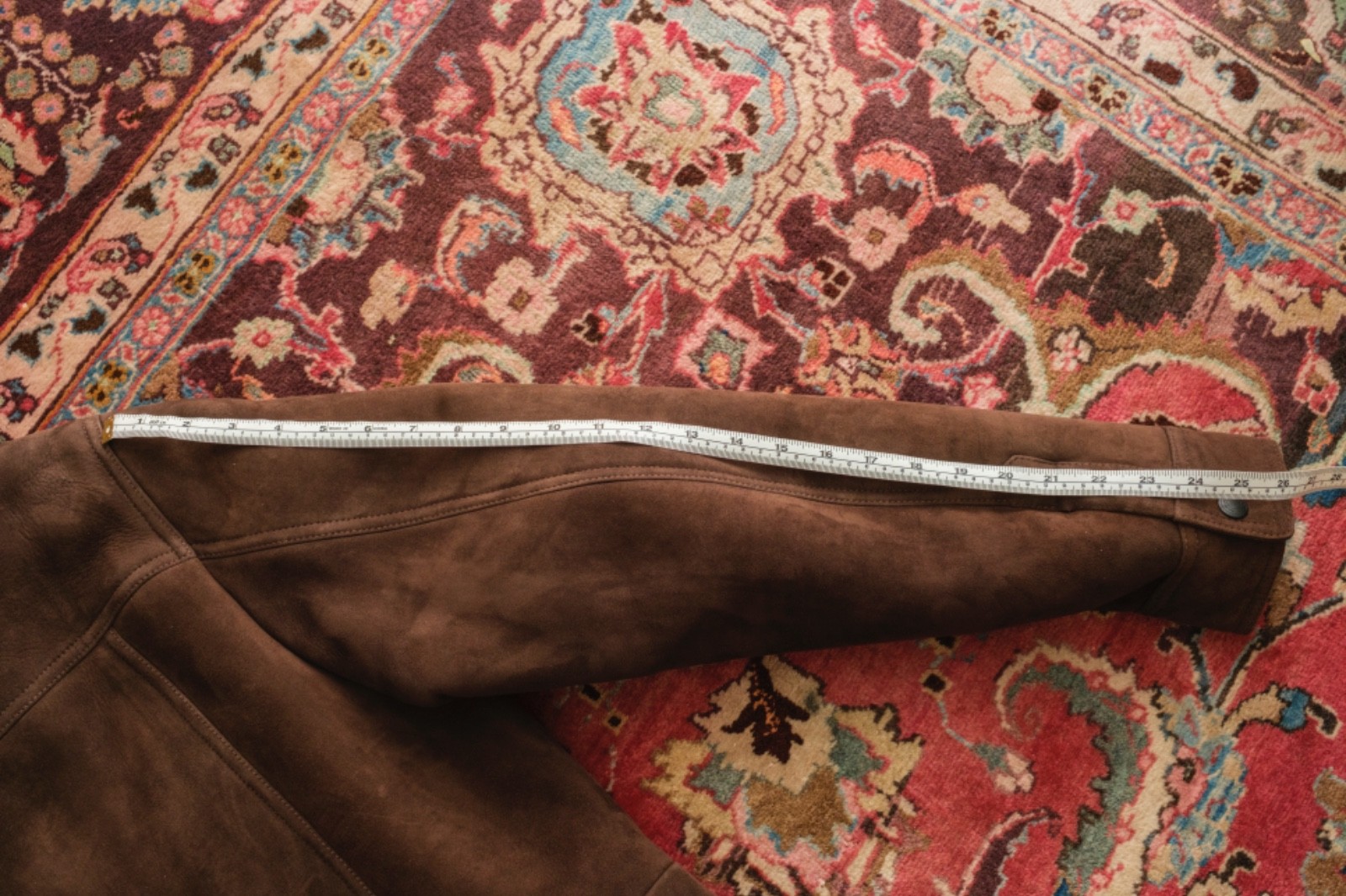 Purple Label Ralph Lauren RL Shearling Suede Admiral Jacket Size M Medium | eBay