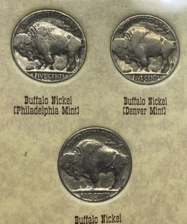 1928-1937 The Historical Buffalo Nickel Mint Mark Collection - P,D,&S ...