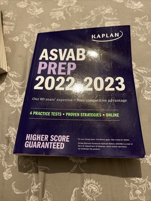 New Kaplan Test Prep Ser.: ASVAB Prep 2022-2023 : 4 Practice Tests ...