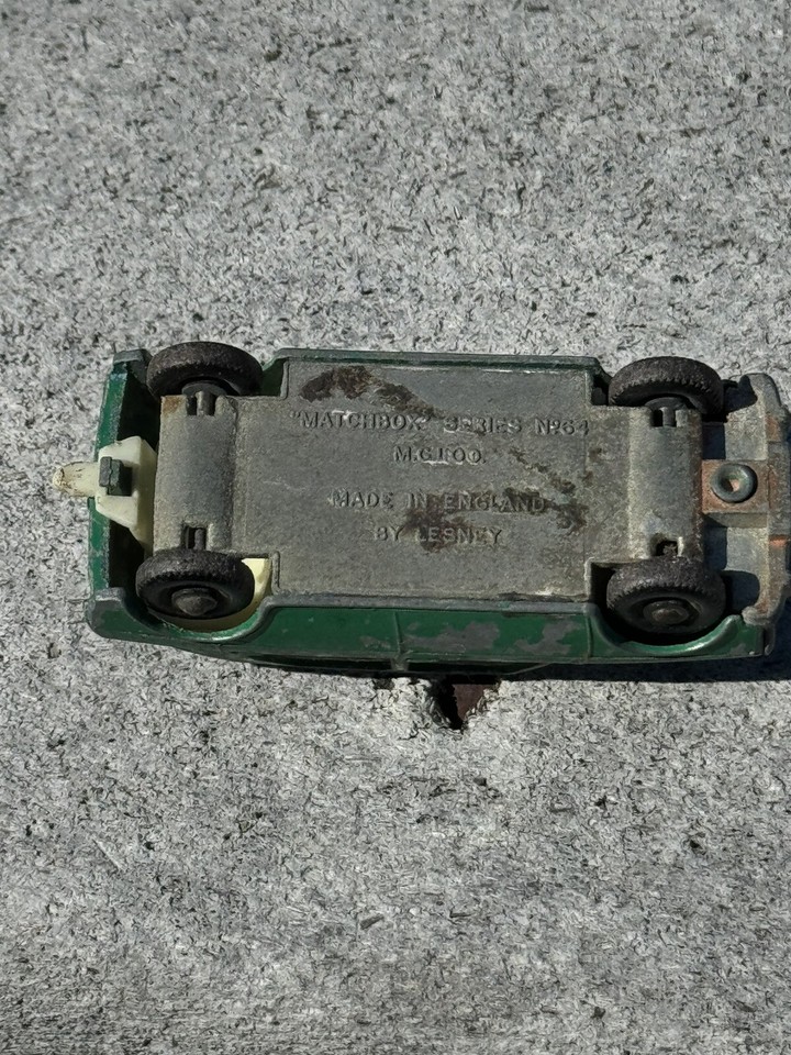 Prototype Lesney Matchbox Series No 64 Paint Sample Aqua MG1100 Made In ...