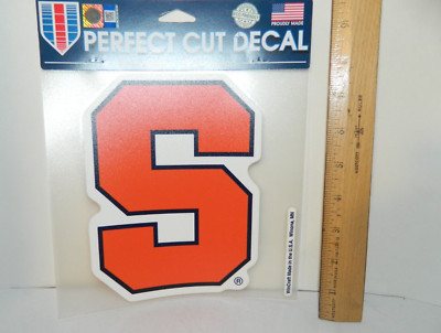 Syracuse University SU Orange 8x8 Window Decal Die Cut Color Car House ...