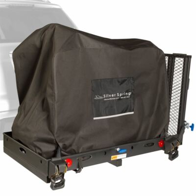 Silver Spring Hitch Mobility Carrier 500 lb Essential Travel +Cover ...