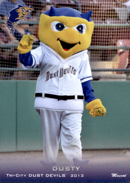2013 Tri-City Dust Devils Grandstand #36 Dusty Mascot - NM Baseball ...