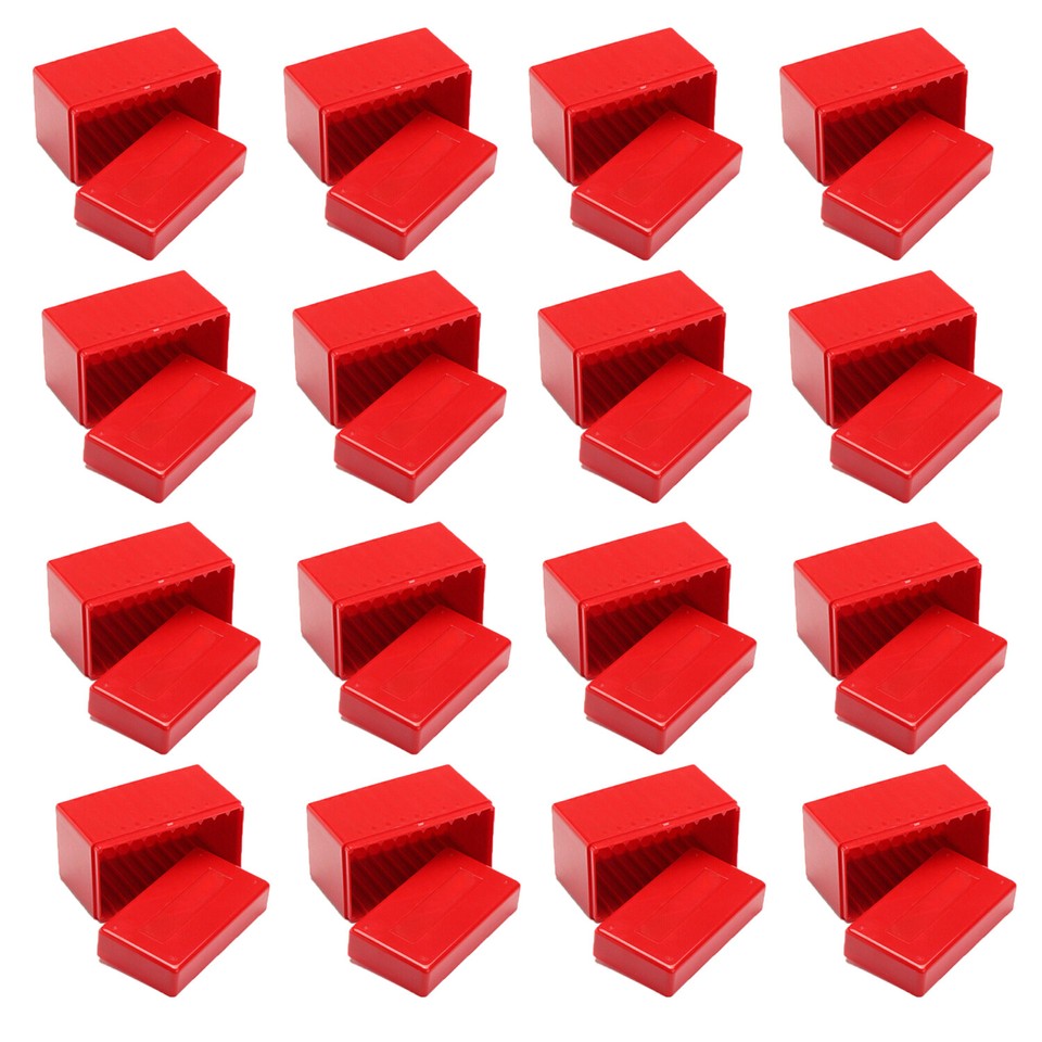 50x 10 Coin Slabs Capacity Holder Slab Storage Box Case Plastic Fit For ...