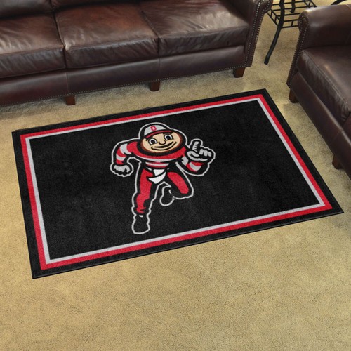 NCAA - Ohio State Buckeyes 4ft. x 6ft. Plush Area Rug 681620071450| eBay
