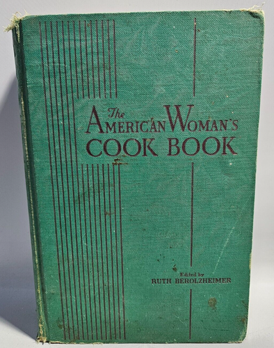 The American Woman's Cook Book by Ruth Berolzheimer, Thumb Indexed ...