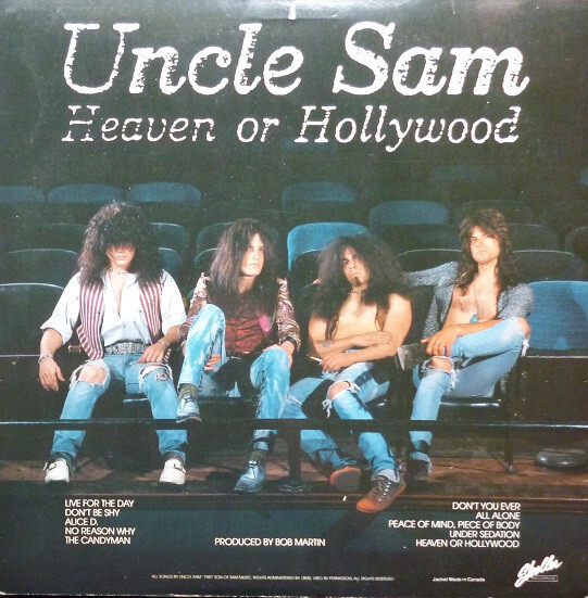 Uncle Sam - Heaven Or Hollywood (LP, Album, Ltd, Unc) (1987) [Used ...