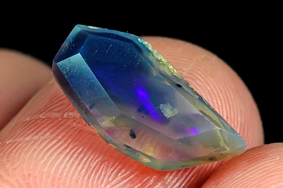 2Ct Natural Australian Lightning Ridge Opal Faceted YPWQ35 | eBay
