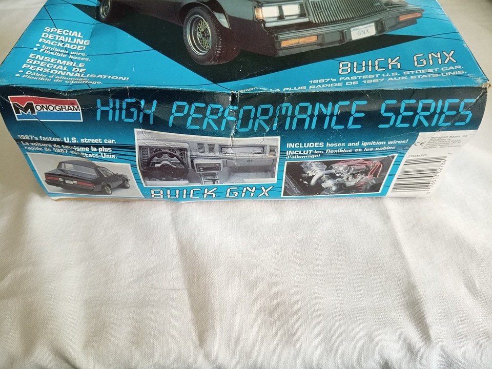 Monogram 1987 Buick GNX 1:24 Model Kit 2784 High Performance Grand National | eBay