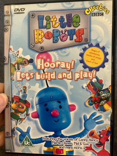 Little Robots - Hooray Let's Build And Play region 2 DVD (CBeebies kids ...