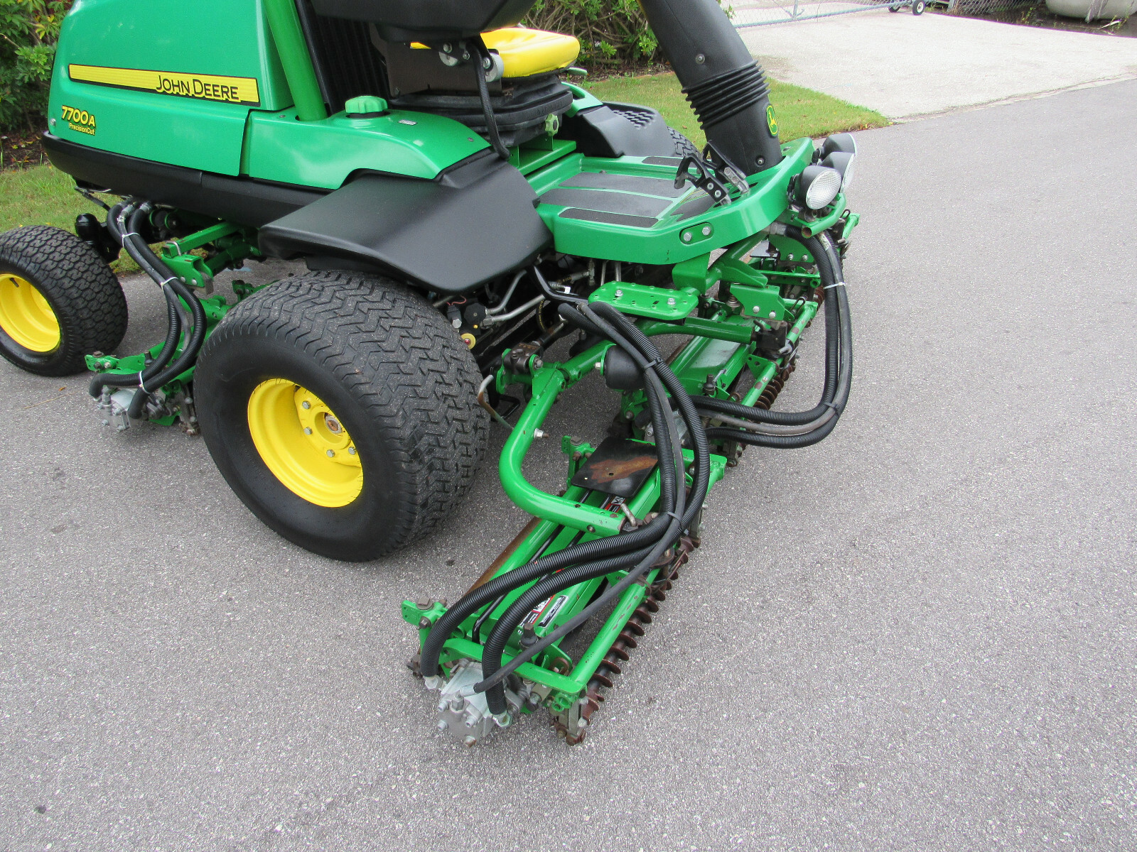 John Deere 7700A Precision Cut 100" Fairway Reel Lawn Mower Diesel 2032 ...