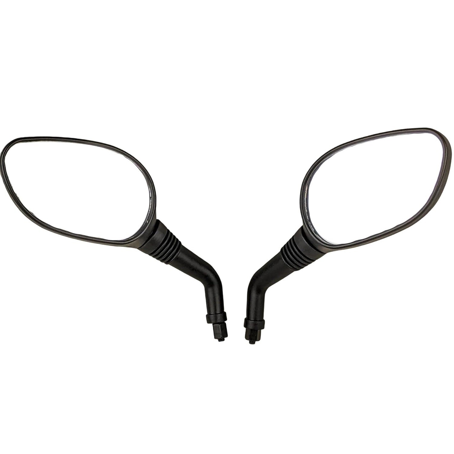 Rear View Mirrors Set 8mm for Gy6 Vespa Peace Roketa Taotao Jonway Sunl ...