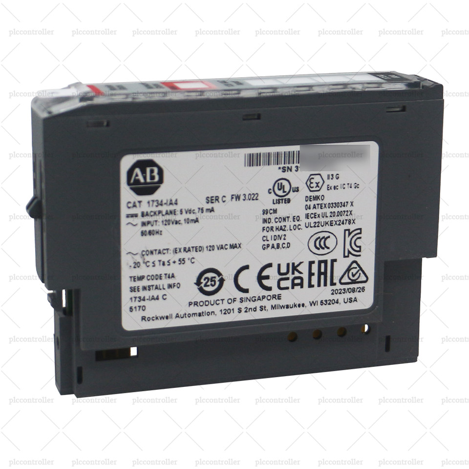 2023 New Allen Bradley 1734-IA4 POINT I/O 4 Point Digital Input Module ...