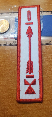 OA BROTHERHOOD WHITE DANGLE RED border, Tipisa Lodge OA Sash Pocket ...