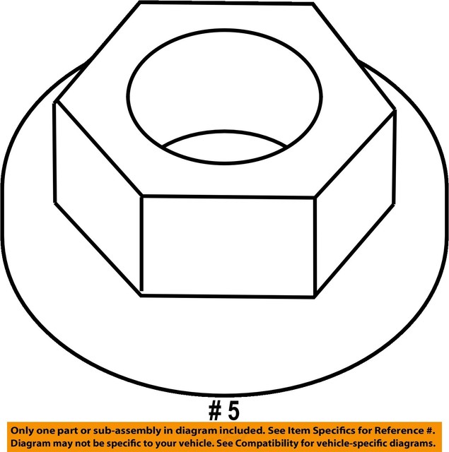 BMW Genuine OEM Hex Nut With Plate 07129904553 for sale online | eBay