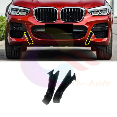 1 Pair Front Bumper Side Grille Trim 51118070394 For BMW X3 X4 G01 G02 ...