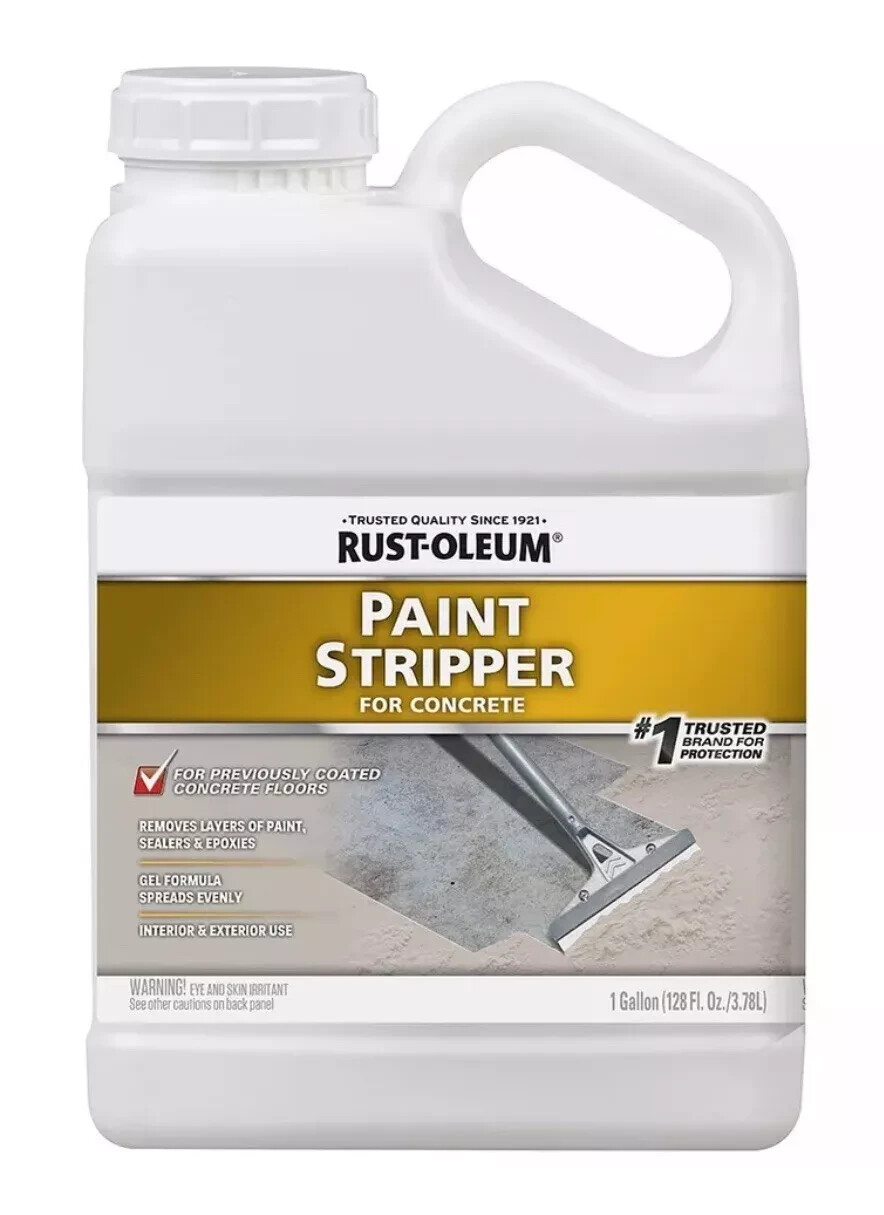 Rust-Oleum Paint Stripper for Concrete 1 Gallon 310984 - Volume Pricing - NEW | eBay
