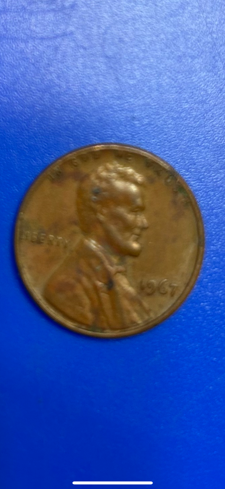 1967 lincoln penny one cent rare double coin | eBay