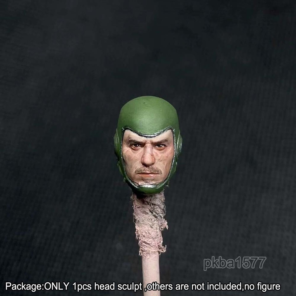 Premium 1/18 Doctor Doom Man Head Sculpt Head Model For 3.75" Action ...