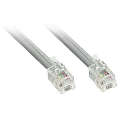 LINDY RNIS Câble de raccordement [1x RJ10 mâle 4P4C - 1x RJ10 mâle 4P4C ...