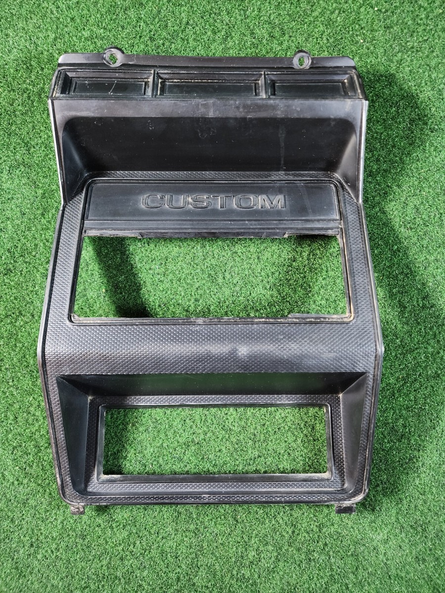 86 Ford Bronco Custom Center Console Flow Through Center Console For