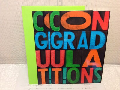 AVANTI PRESS GRADUATION GREETING CARDS New w/Envelope LOT 2 ...