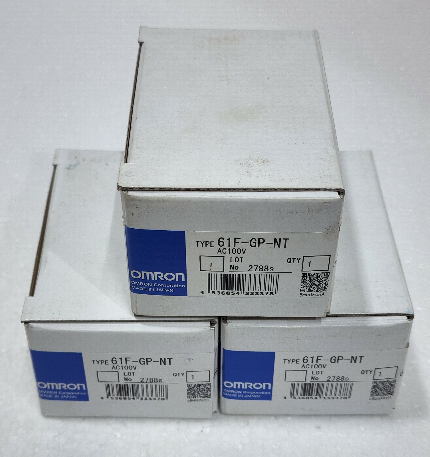 OMRON 61F-GP-N-NT-ND-NL 11- pin FLOATLESS LEVEL SWITCH 61F-GP-NT 100VAC ...
