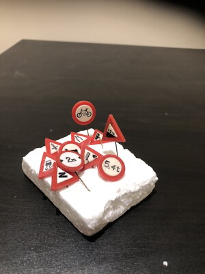 Assortment of Model Scenery Road Signs | eBay UK