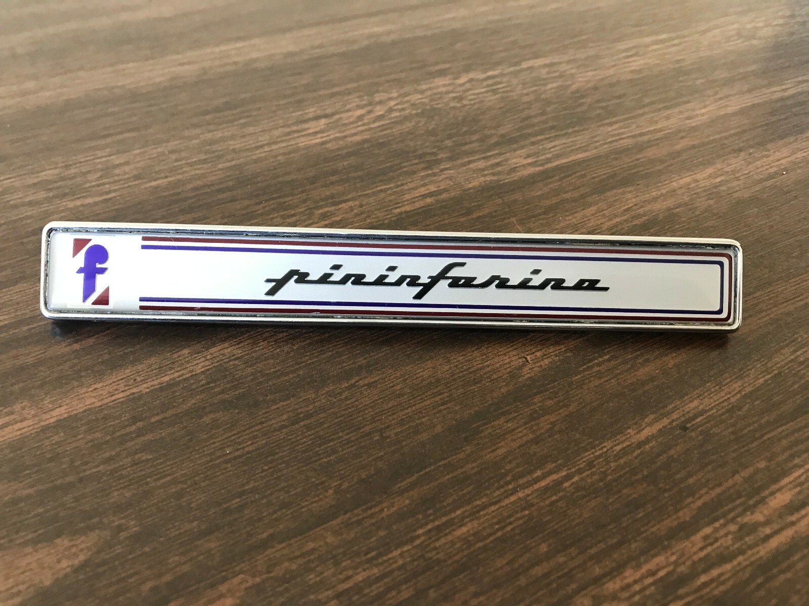 Pininfarina Side Emblem for Ferrari and Alfa Romeo OEM metal | eBay
