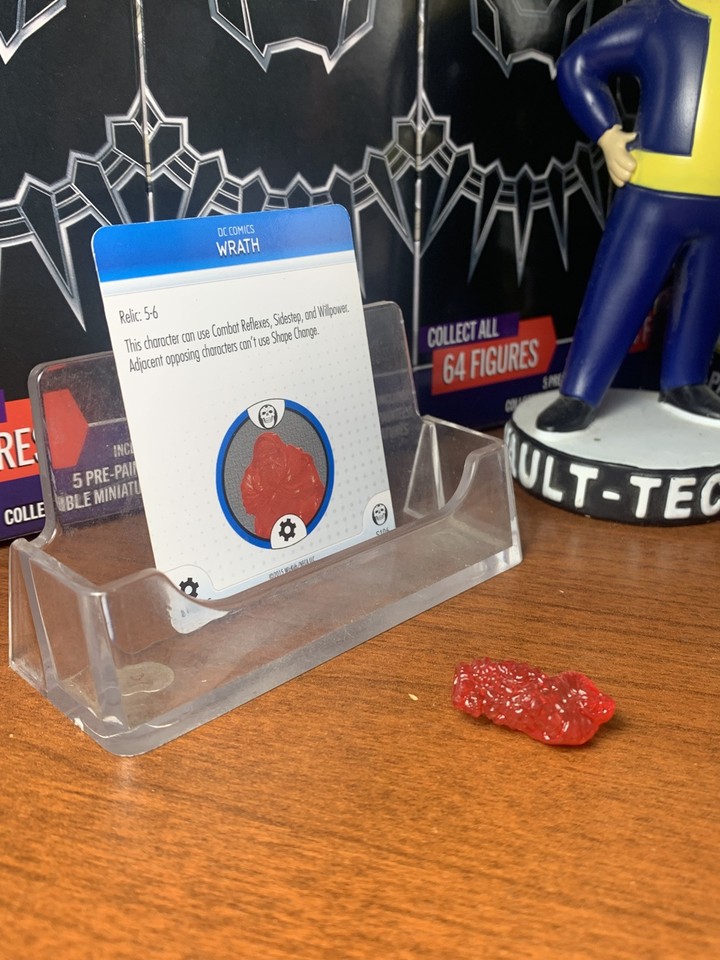 DC Heroclix WRATH S106 Object With Card Justice League: Trinity War Set ...
