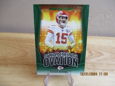2023 Panini Rookies & Stars Patrick Mahomes II #SO-18 Standing Ovation ...