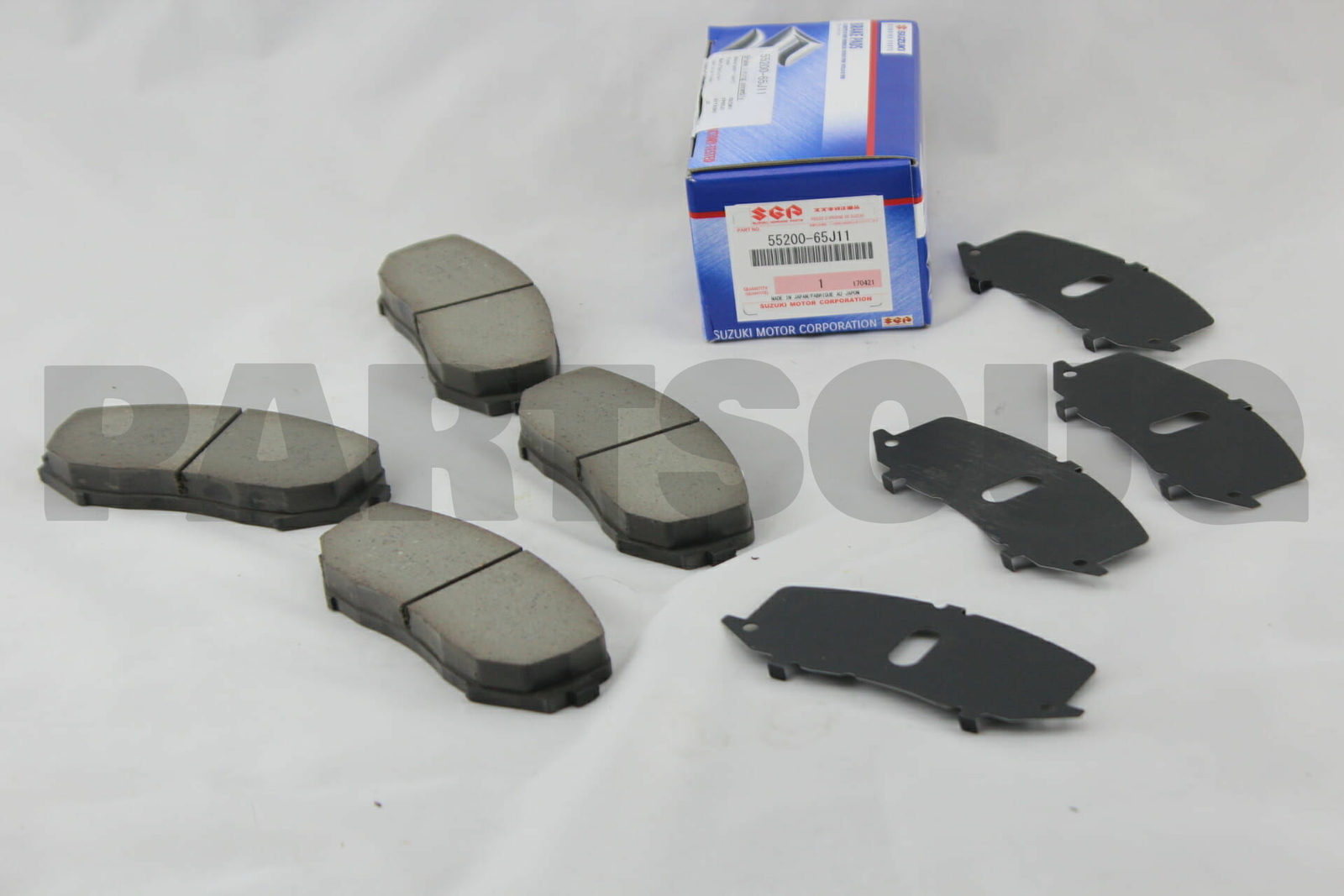 5520065J11 Genuine Suzuki PAD SET,DISC BRAKE 55200-65J11 | eBay