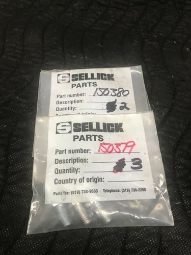 NEW Genuine SELLICK Forklift Hood Assembly Ball Joint #150379 / Clip ...