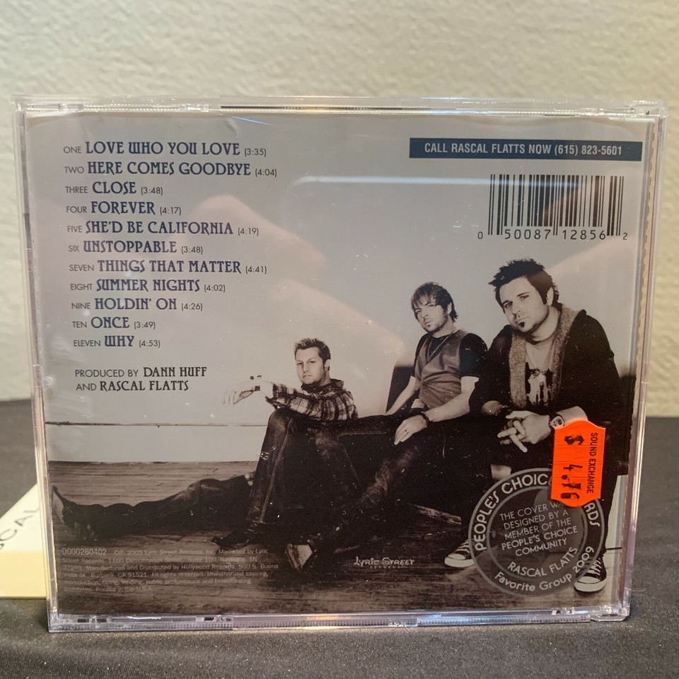 Unstoppable by Rascal Flatts (CD, Apr-2009, Lyric Street) - Used ...
